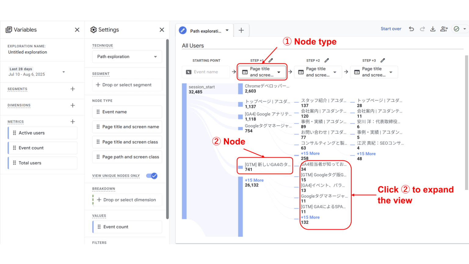 [GA4] How to Use the Path Exploration Report in Google Analytics 4 ...