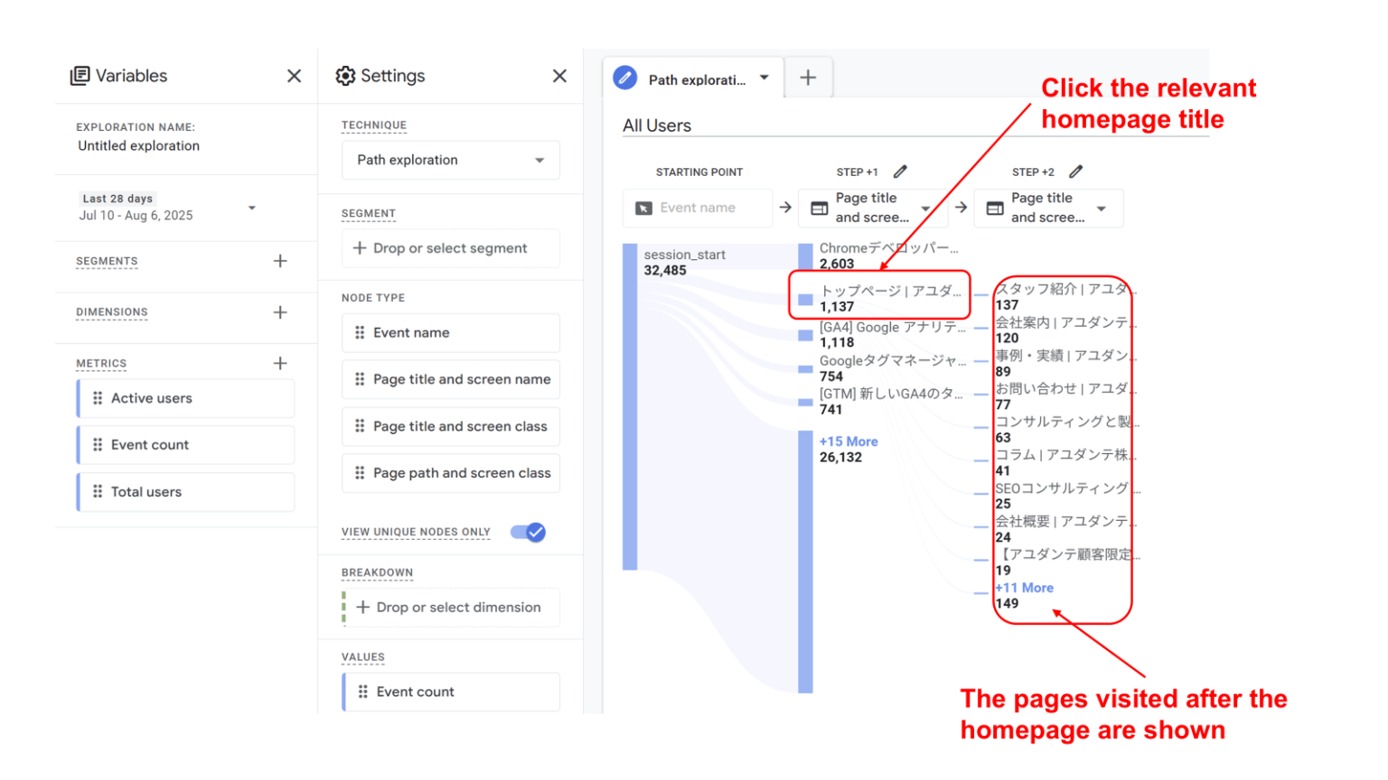 [GA4] How to Use the Path Exploration Report in Google Analytics 4 ...