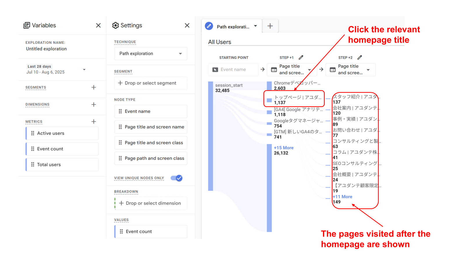 [GA4] How to Use the Path Exploration Report in Google Analytics 4 ...