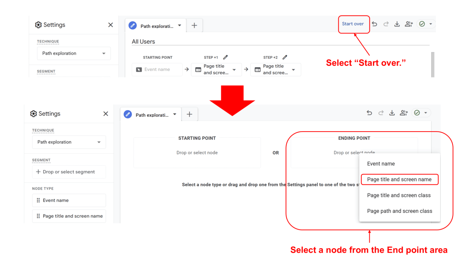 [GA4] How to Use the Path Exploration Report in Google Analytics 4 ...
